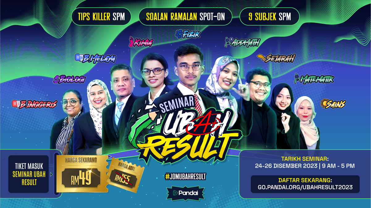 Seminar Ubah Result SPM 2023 is done! - Pandai Blog