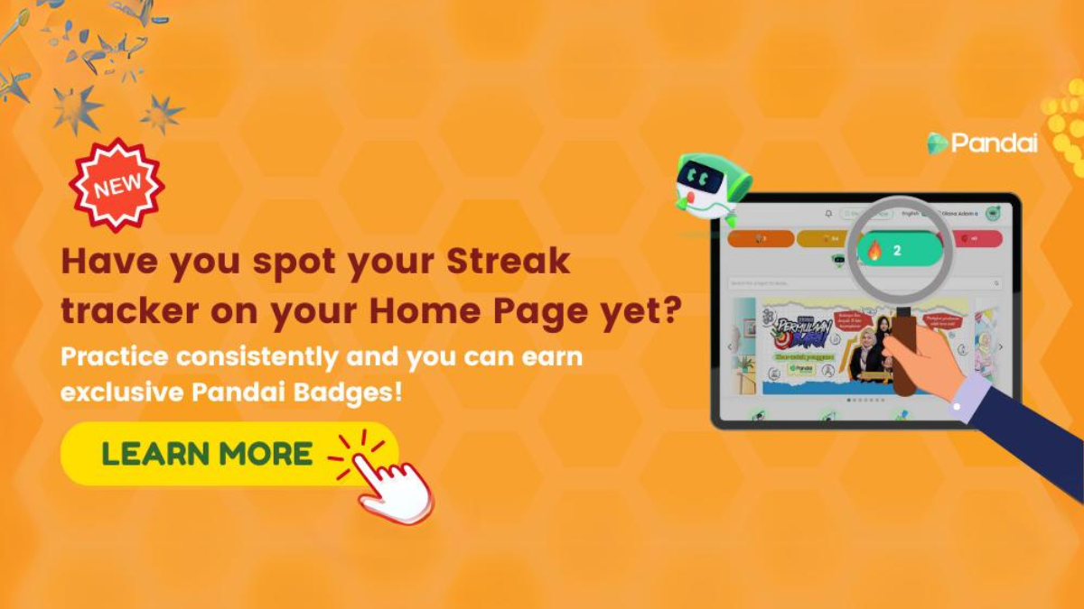 Level Up Your Learning Journey with Pandai NEW Streak Feature!