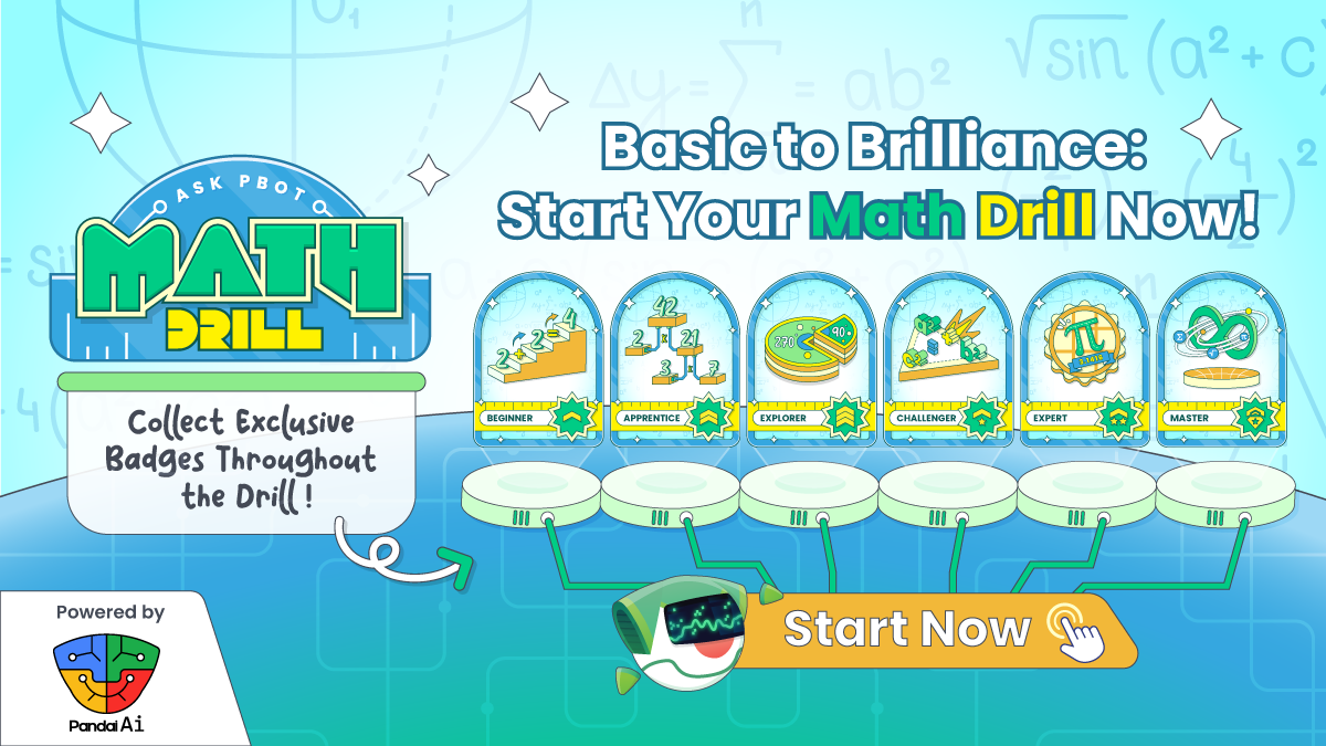 Math Drill: Master Math with Pandai NEW AI-Powered feature! - Pandai Blog