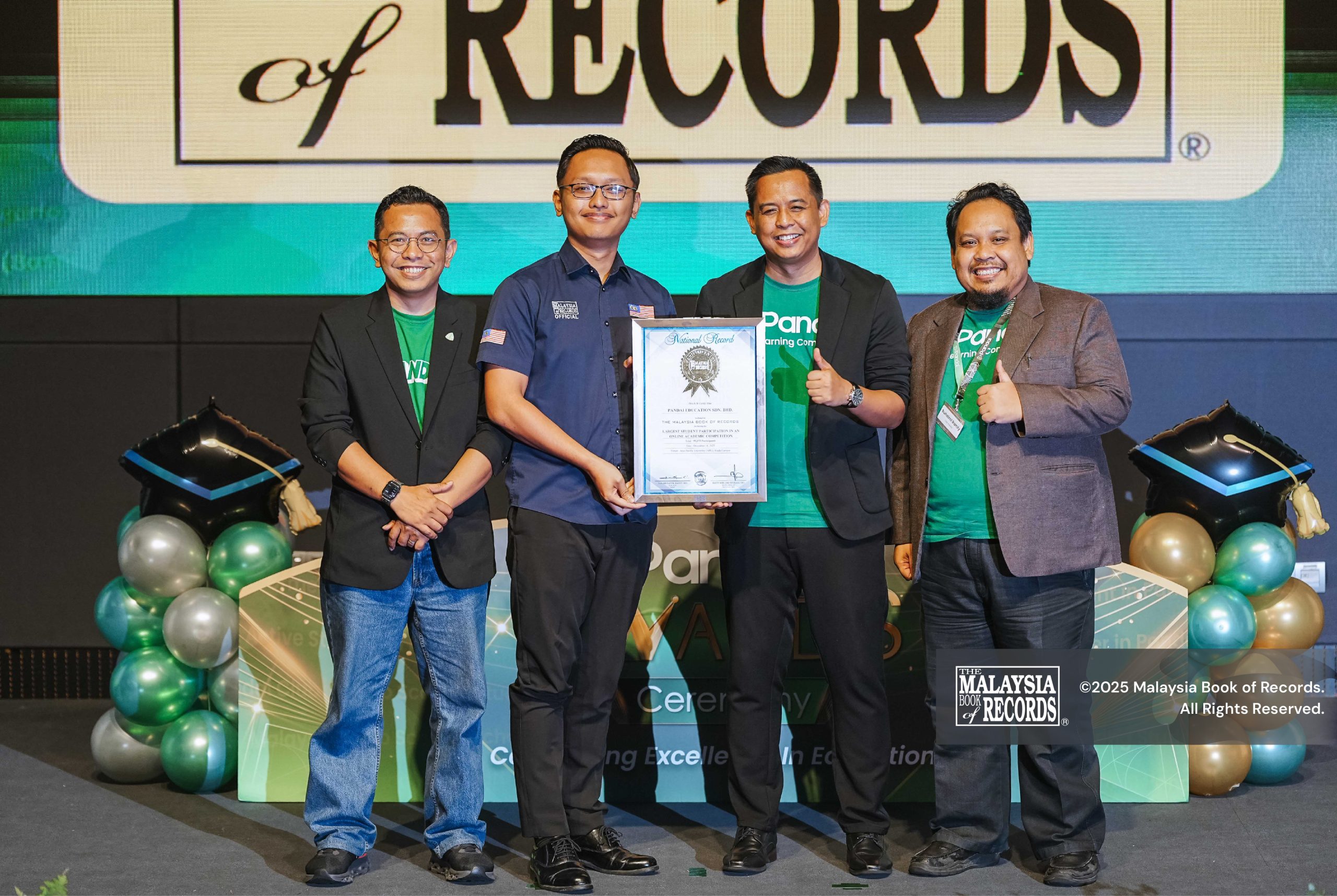 Pandai Awards Ceremony 2025 Raih Malaysian Book of Records Lagi ...